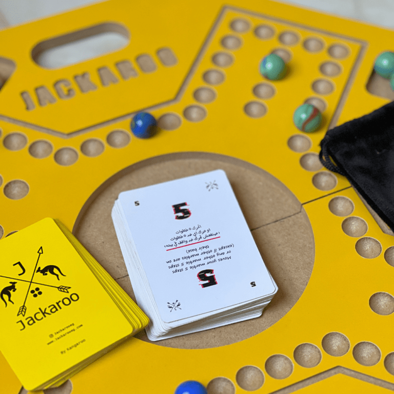 Mini Jackaroo board game 4 players - Jackaroo board game